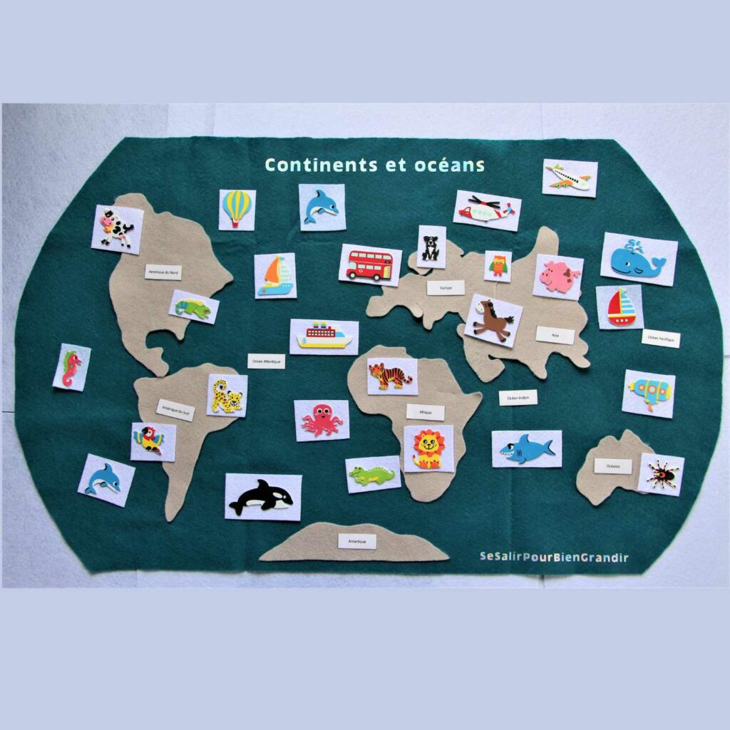 Le planisphère – Se Salir Pour Bien Grandir